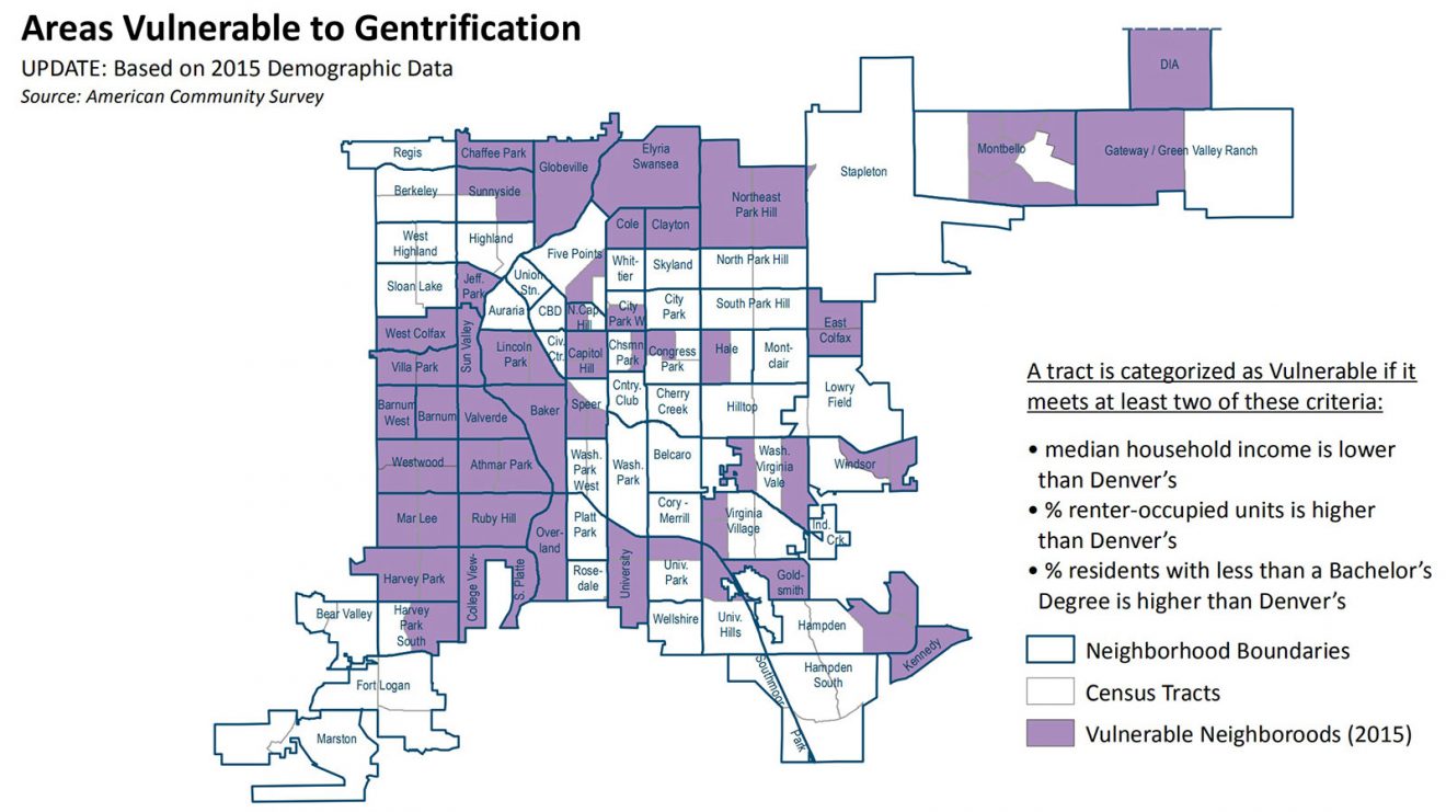 Green gentrification and the struggles over Denver housing rights ...